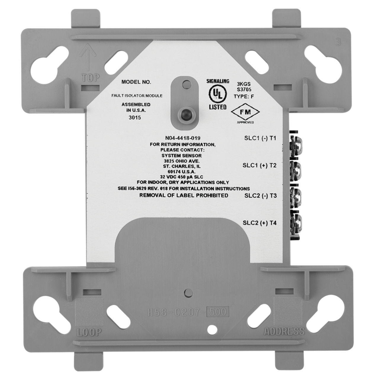SK-ISO Intelligent Fault Isolator Module (MII) | Honeywell